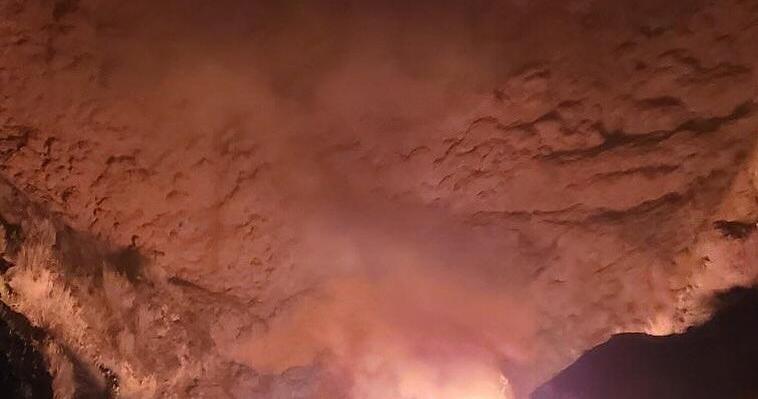 ‘What in the world?’: Fiery crash in Hurricane leads to an unidentified ...