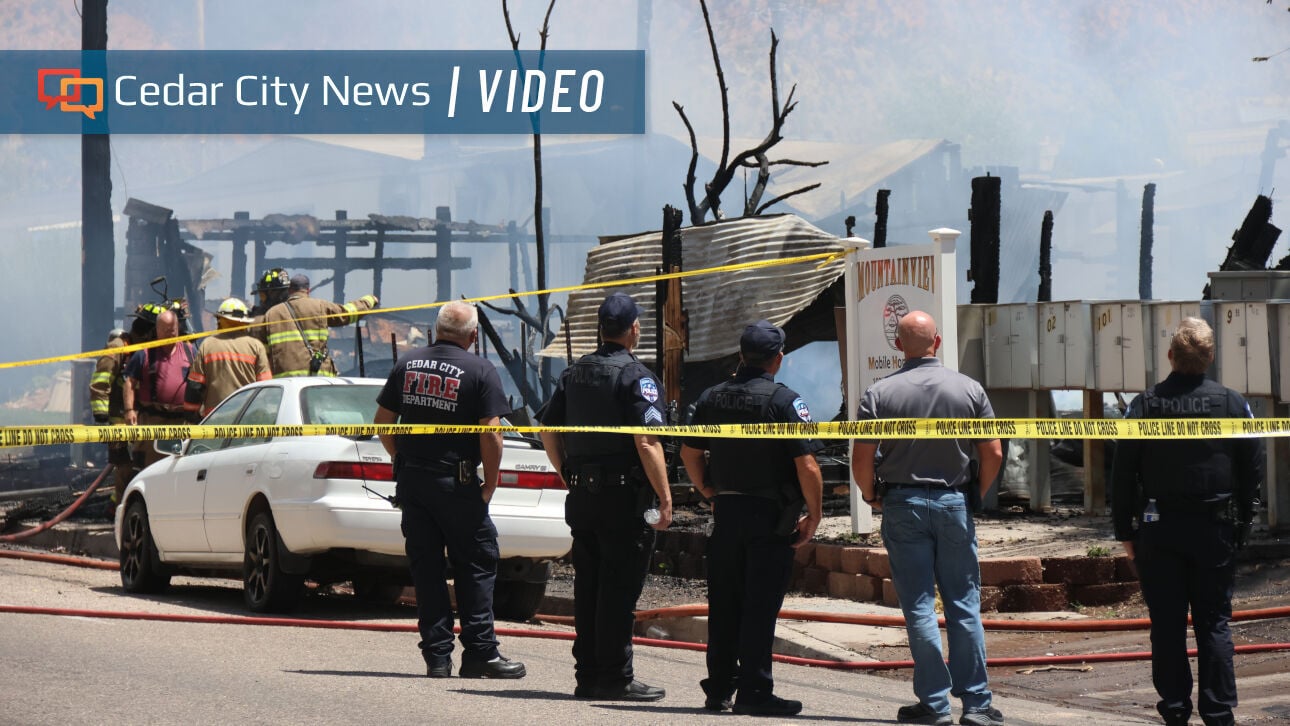 UPDATED: Cedar City Police identify man found dead in mobile home fire ...