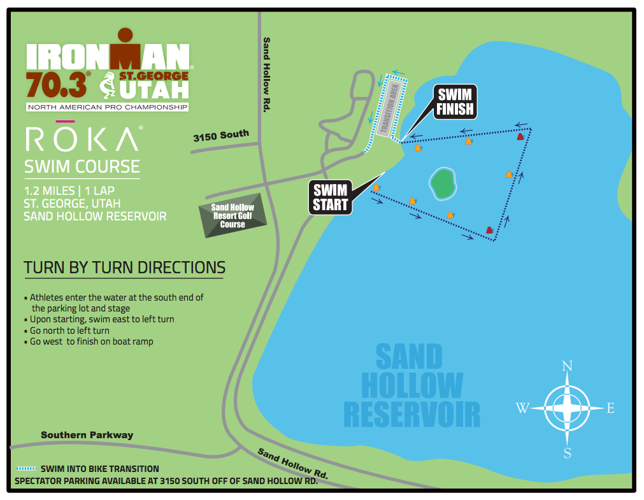 Ironman 70.3 St. George events guide, traffic impacts, course maps ...