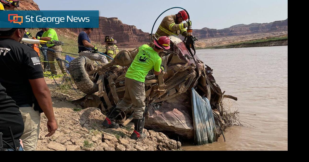 Receding waters on Lake Powell reveal long-missing vehicle with body ...