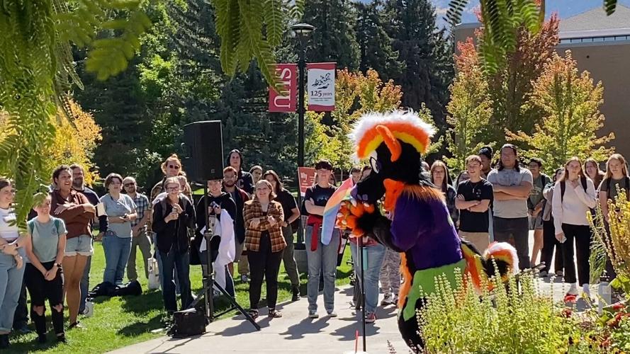 ‘Walk out of the shadows’: Over 100 people gather at SUU for Strikeout ...