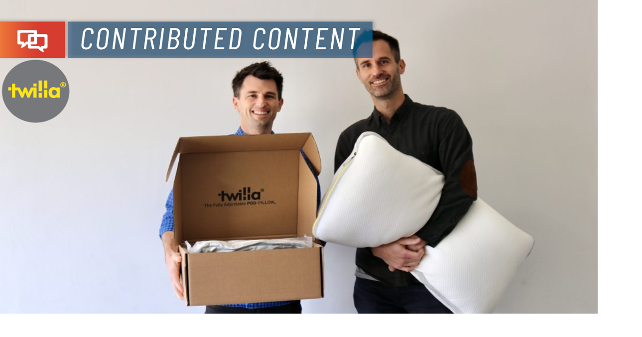 St. George brothers invent Twilla, a new adjustable pillow | Local News ...