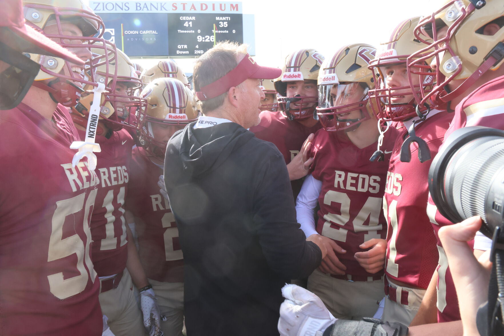 20 Cedar High football players earn 3A South All-Region honors; top Canyon View players also ...