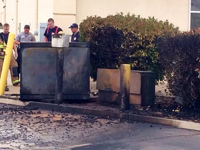 Transformer bursts into flames after being hit by semitrailer | News ...