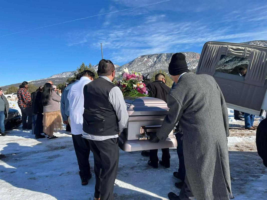 Paiute tribal members honor matriarch Mildred George after her death at ...