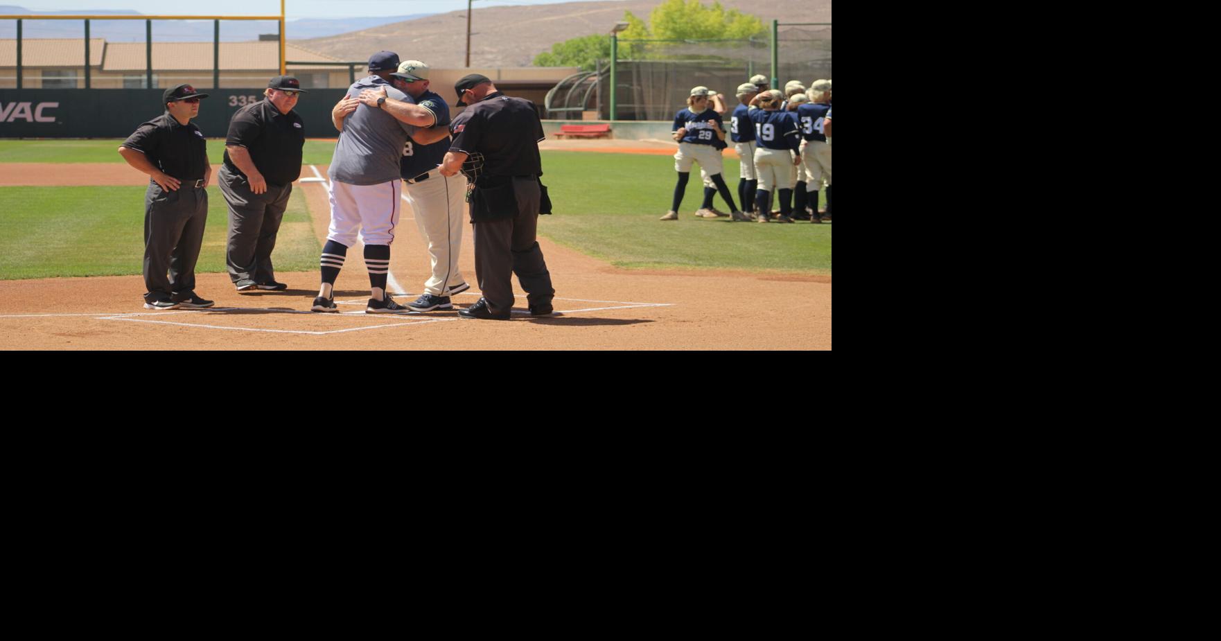 4A state baseball: Beau Sampson’s pitching, Mustangs sparkling defense ...