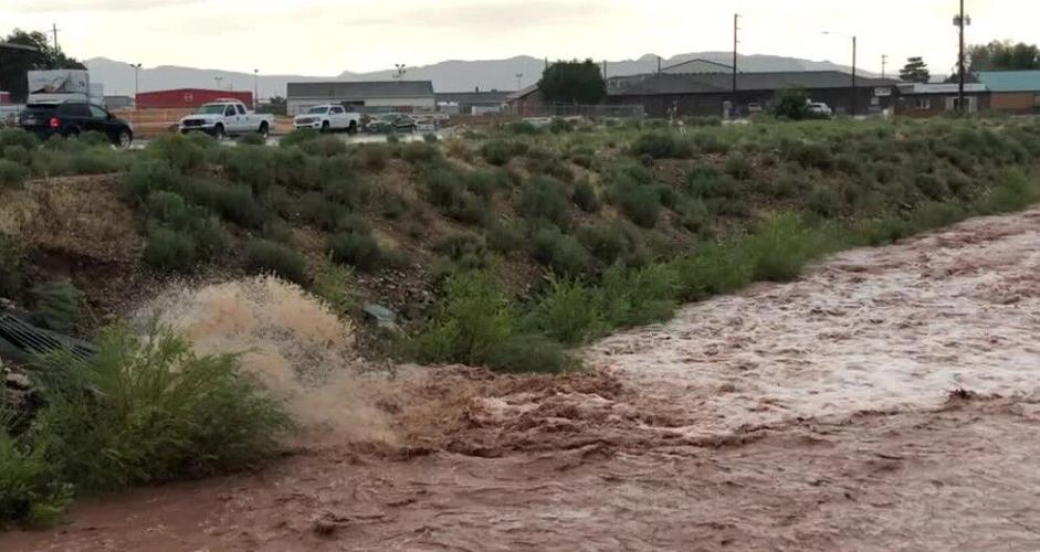Deluge hits Cedar City; flood warning in effect across Southern Utah ...