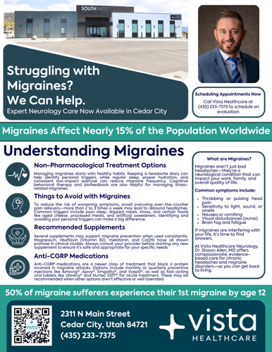 Find relief from chronic migraines with Vista Neurology in Southern ...