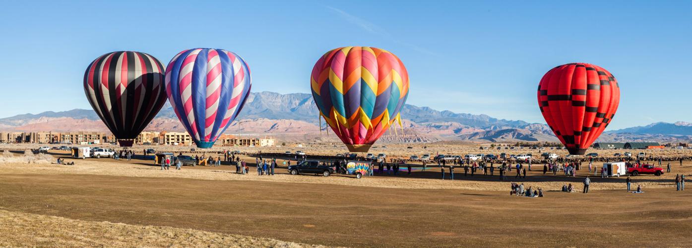 Sand Hollow’s 5th annual SkyFest hot air balloon show takes flight ...