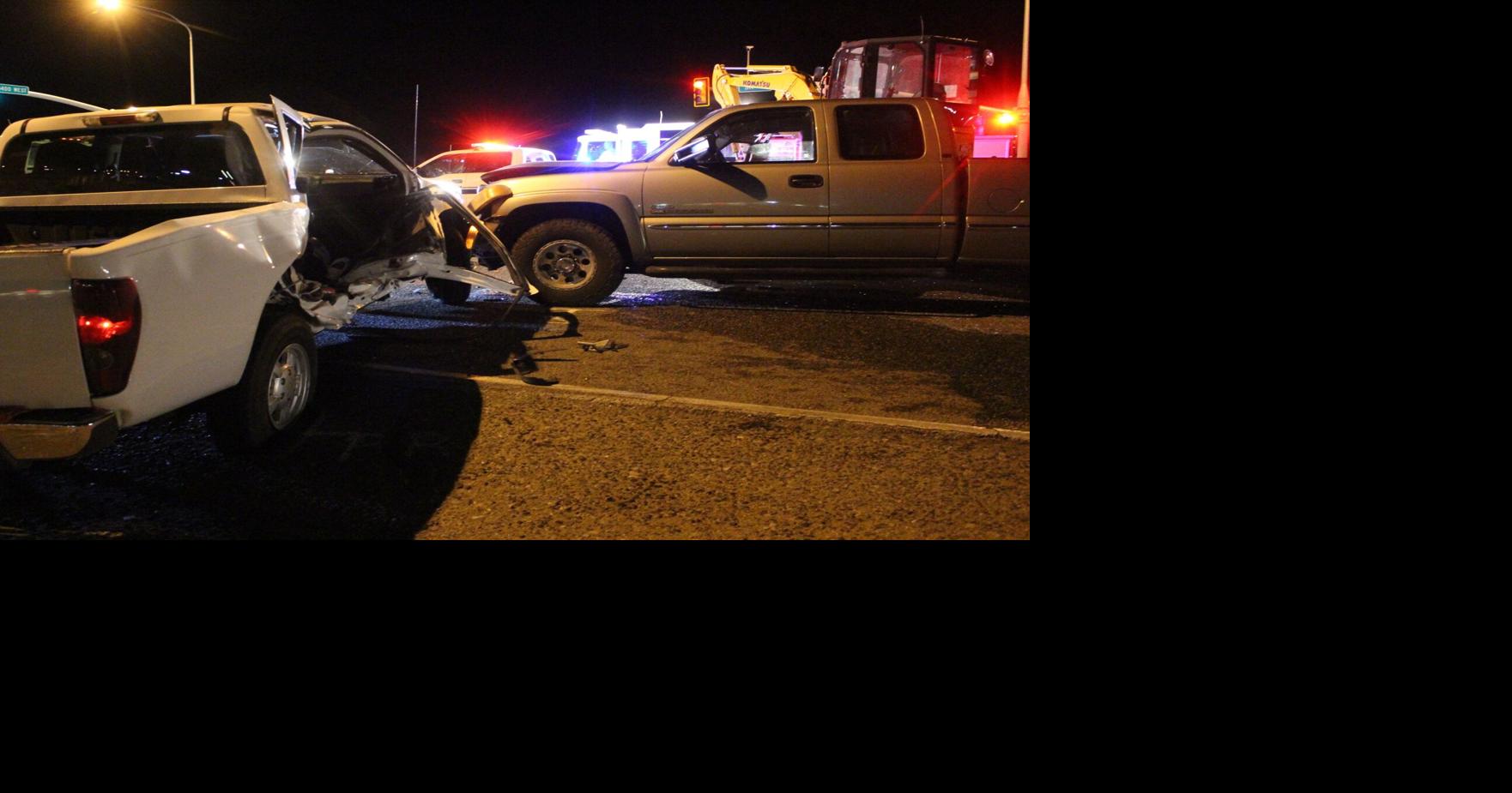 2 injured, 1 critical after trucks collide in Hurricane | Local News ...