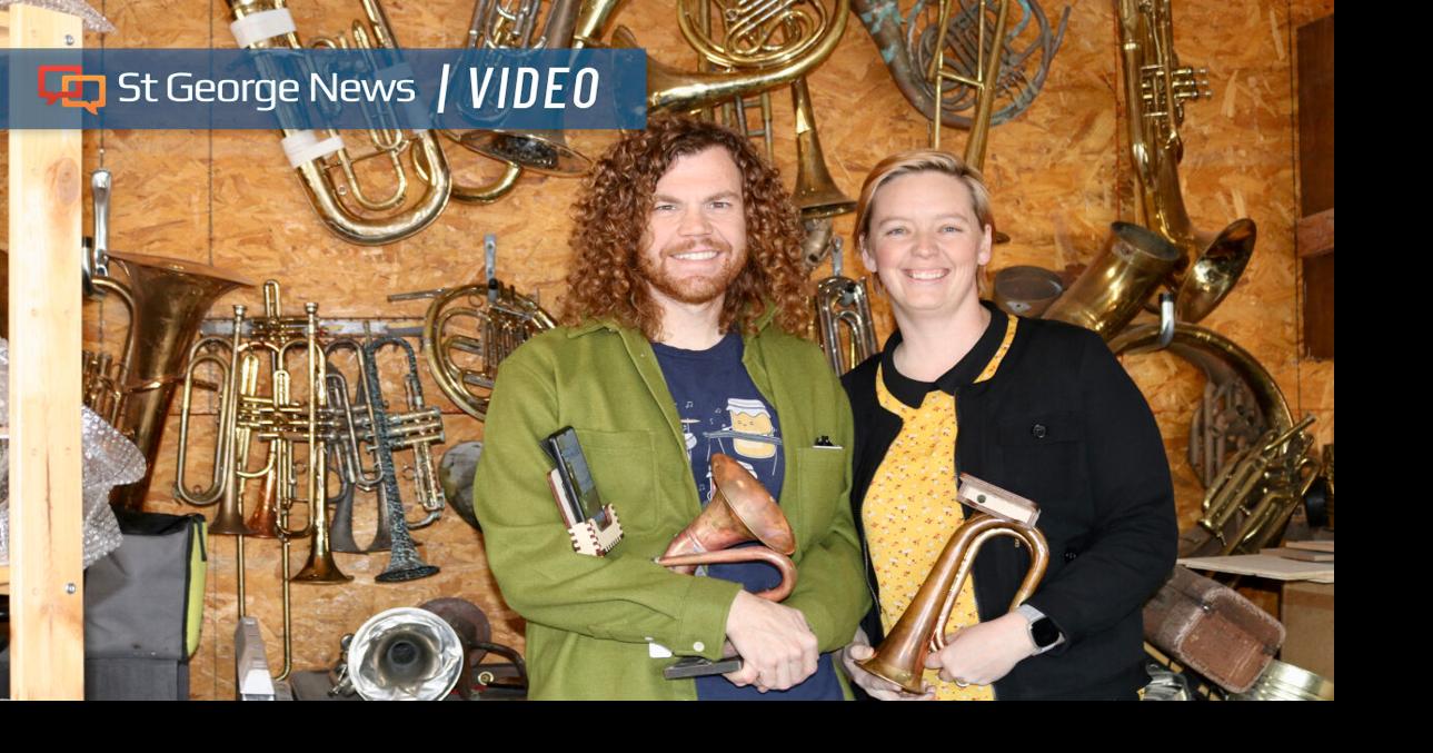Treble makers: Couple repurposes broken instruments into ‘functional ...