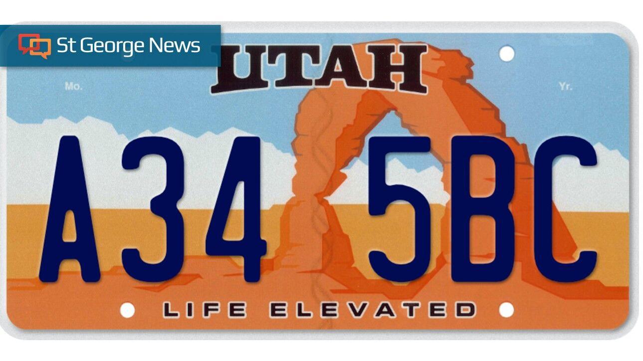 Front license plates will no longer be required for Utah vehicles if ...