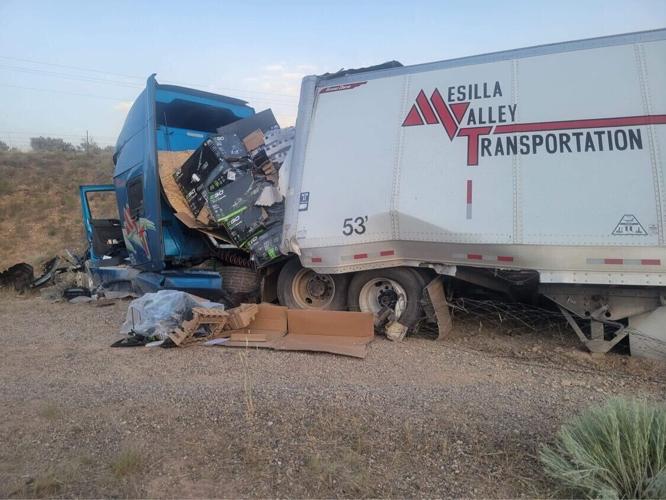 Semitruck crashes on I-15 in Iron County after allegedly being cut off ...