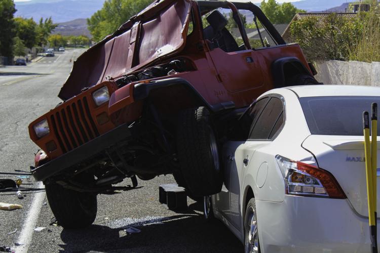 Driver ejected from Jeep lands on top of other car | Local News ...