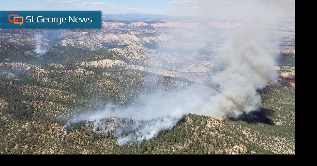 Riggs Fire grows as it burns in part of Bryce Canyon National Park ...