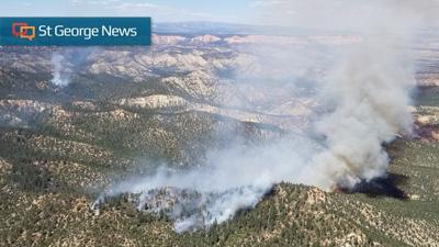 Riggs Fire grows as it burns in part of Bryce Canyon National Park ...