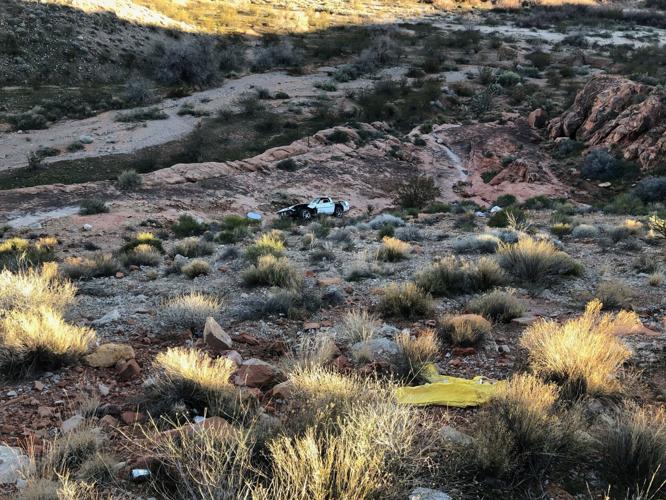 Driver seriously injured after Corvette launches down 100-foot ravine ...