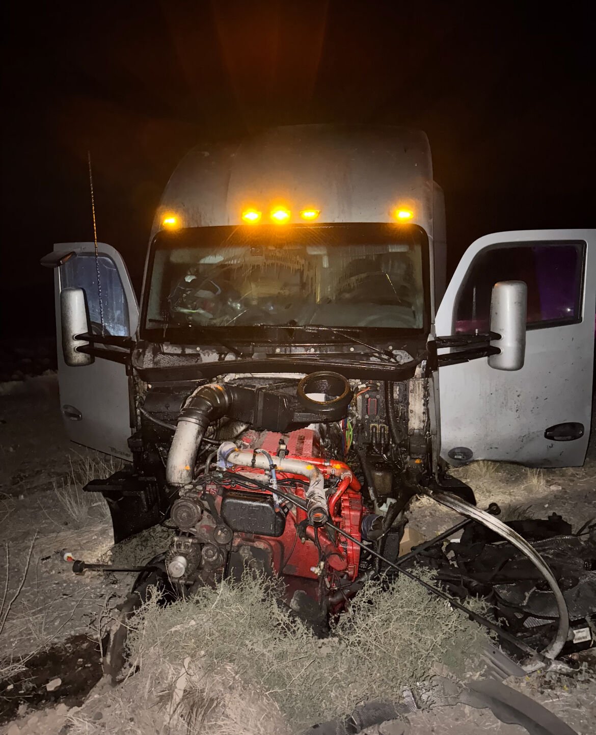 Fire captain: Wrong-way driver dies after crash with semi on I-15 near ...