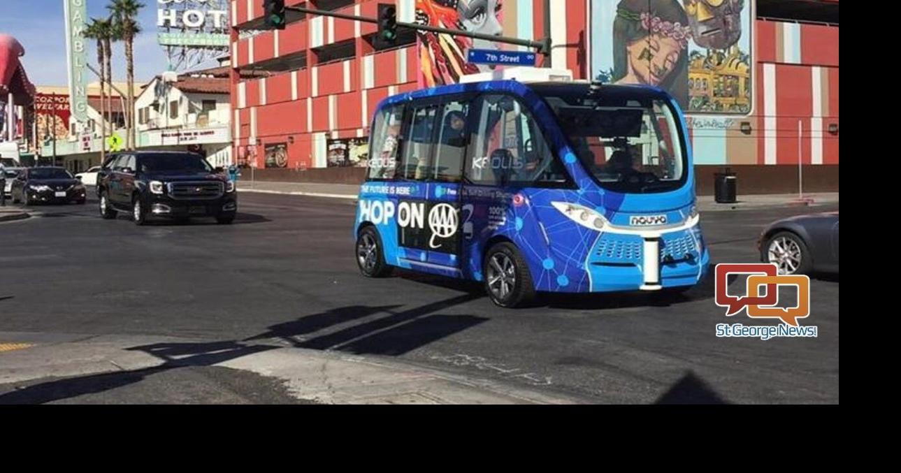 Self-driving shuttle bus crashes with semi 2 hours after launch ...