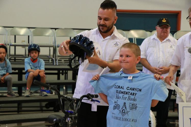 Coral Canyon Elementary students win new wheels in ‘Bikes for Books ...