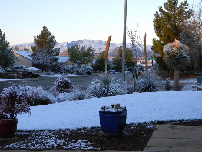 Snowfall in Southern Utah; STGnews Photo Gallery | Life | stgeorgeutah.com