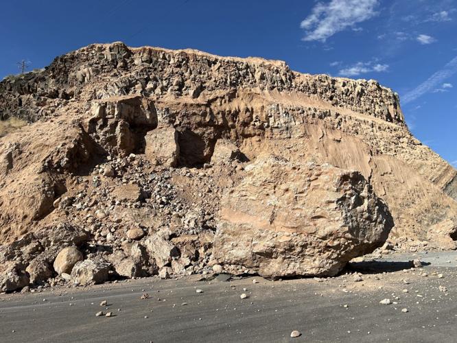 ‘Good timing’: Man films boulder fall at Toquerville Bypass ...