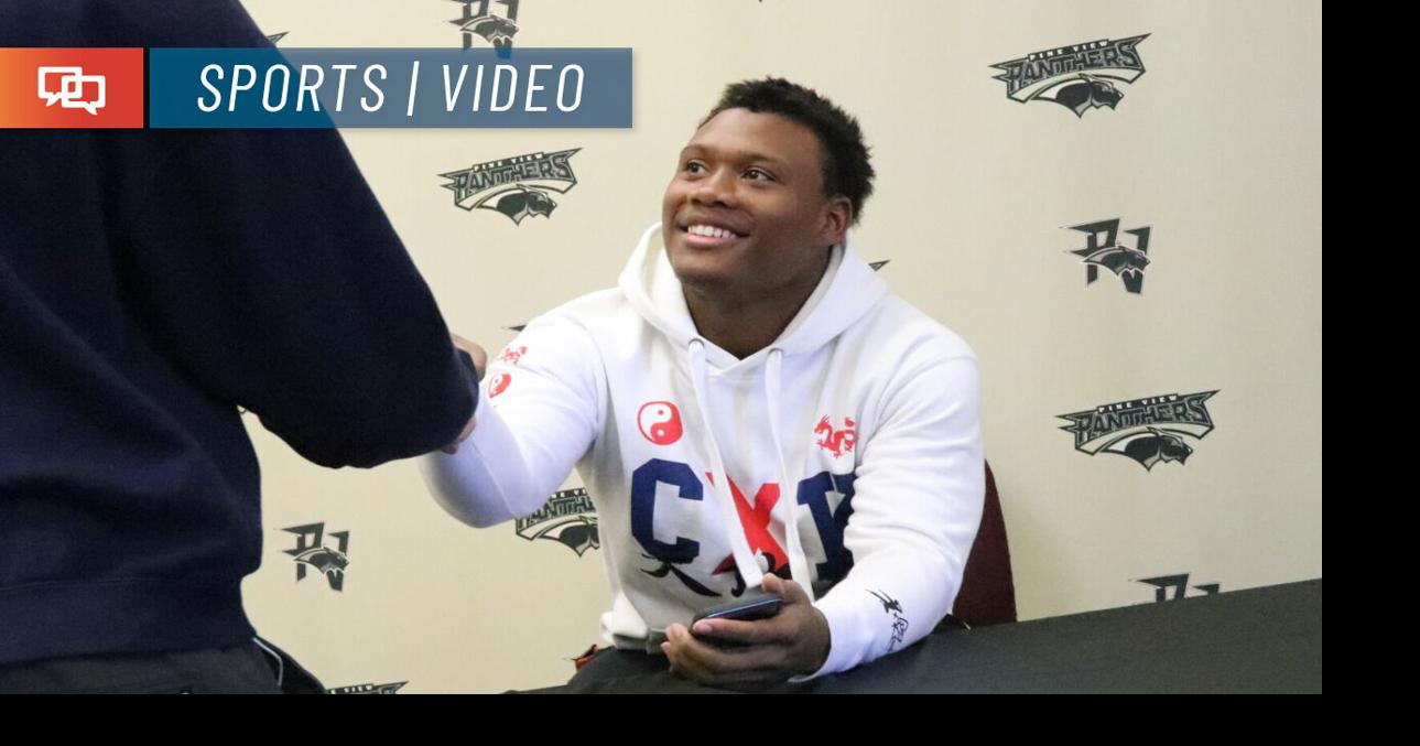 Pine View running back Keith Adams signs to play football at Clemson ...