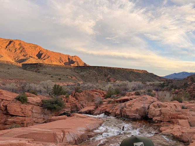 Rare waterfalls return to Gunlock State Park as officials urge caution ...