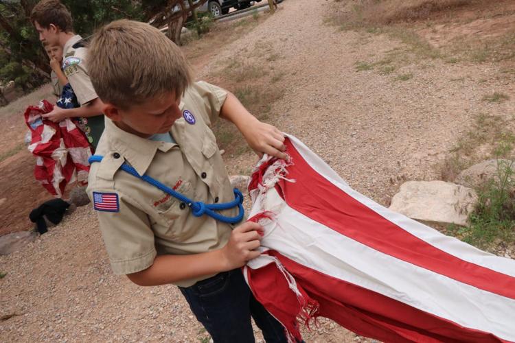 2 ceremonies held in Cedar City highlight proper way of retiring U.S ...