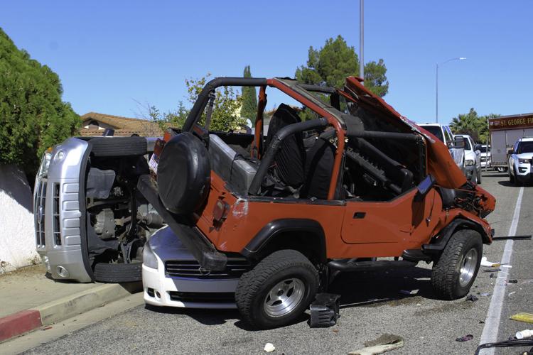 Driver ejected from Jeep lands on top of other car | Local News ...
