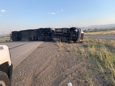 Utah Highway Patrol: Semi tips over on I-15 in Beaver, prompting ...