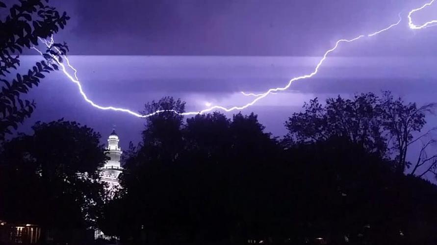 Flooding, thunder, lightning: Storms rage in So. Utah; STGnews Photo ...
