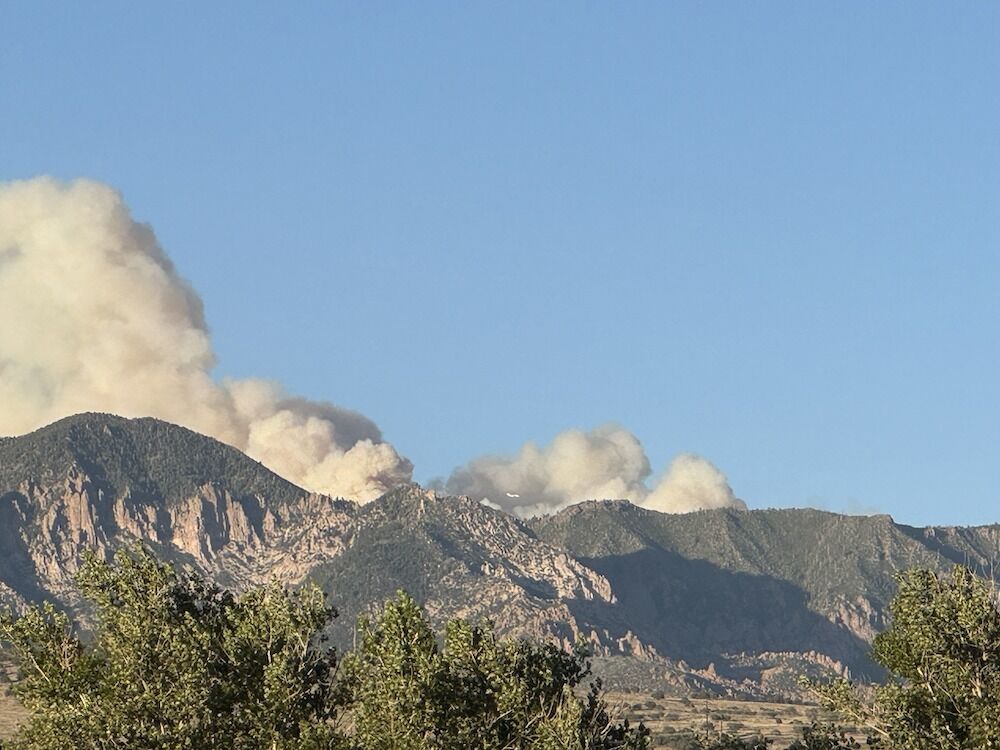 Evacuation ordered for parts of Pine Valley due to growing Forsyth fire | News | stgeorgeutah.com