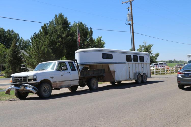 Driver taken to hospital following rear-end collision involving 2 ...