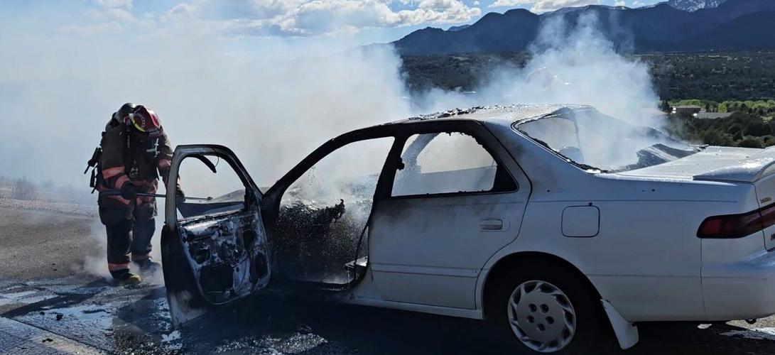 Vehicle fire, collision keep responders busy near New Harmony | Local ...