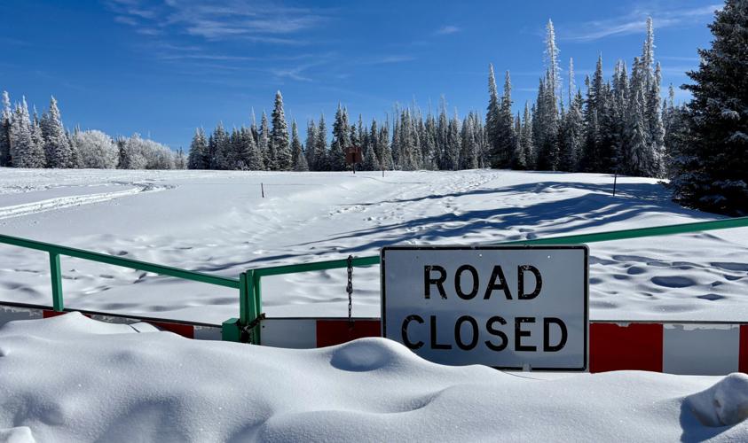'Sufficient snowpack' at Cedar Breaks allows snowmobile access, closes ...