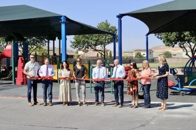 Little Valley Elementary unveils all-inclusive playground made possible ...