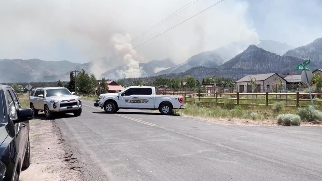 Fire managers identify tree where lightning caused trunk to smolder for ...