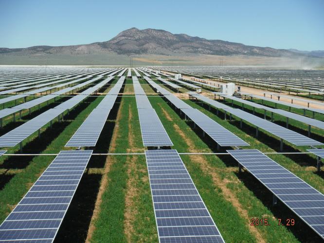 Herbert tours Utah’s largest solar plant, ‘huge step’ toward ...