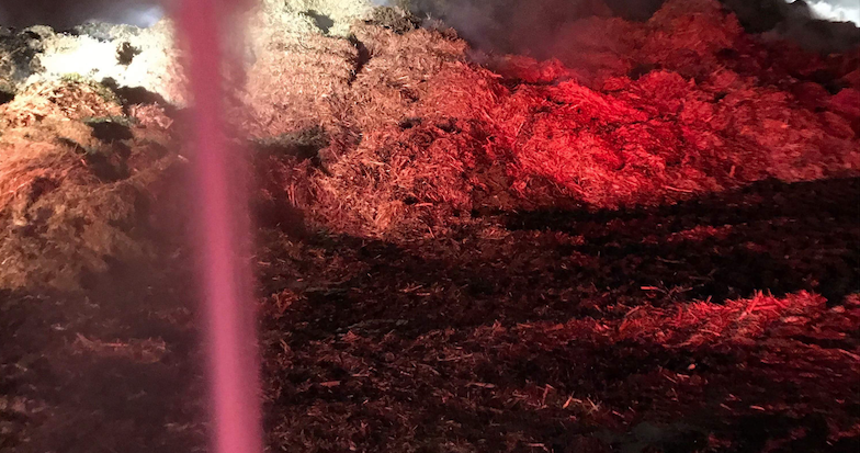 Spontaneously combusting hay causes barn fire at Newcastle dairy farm ...