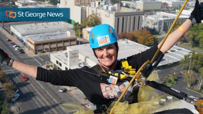 Here’s how you can rappel ‘Over the Edge’ of St. George hotel for ...