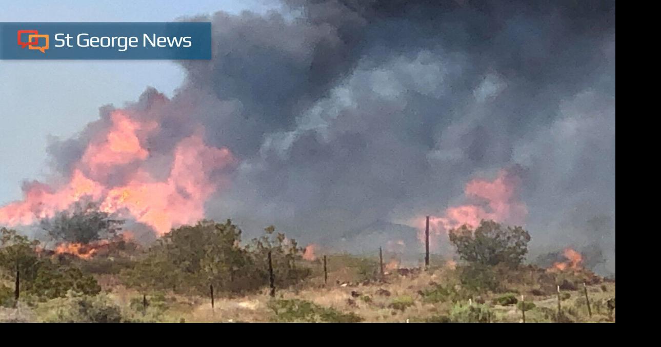 Toquerville fire closes SR-17, homes evacuated; multiple structures ...