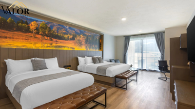A gateway to adventure: The Valor Hotel welcomes guests to scenic ...