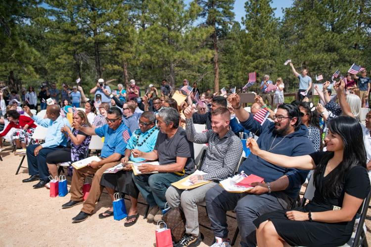 Congressman Stewart welcomes America’s newest citizens at Bryce Canyon ...