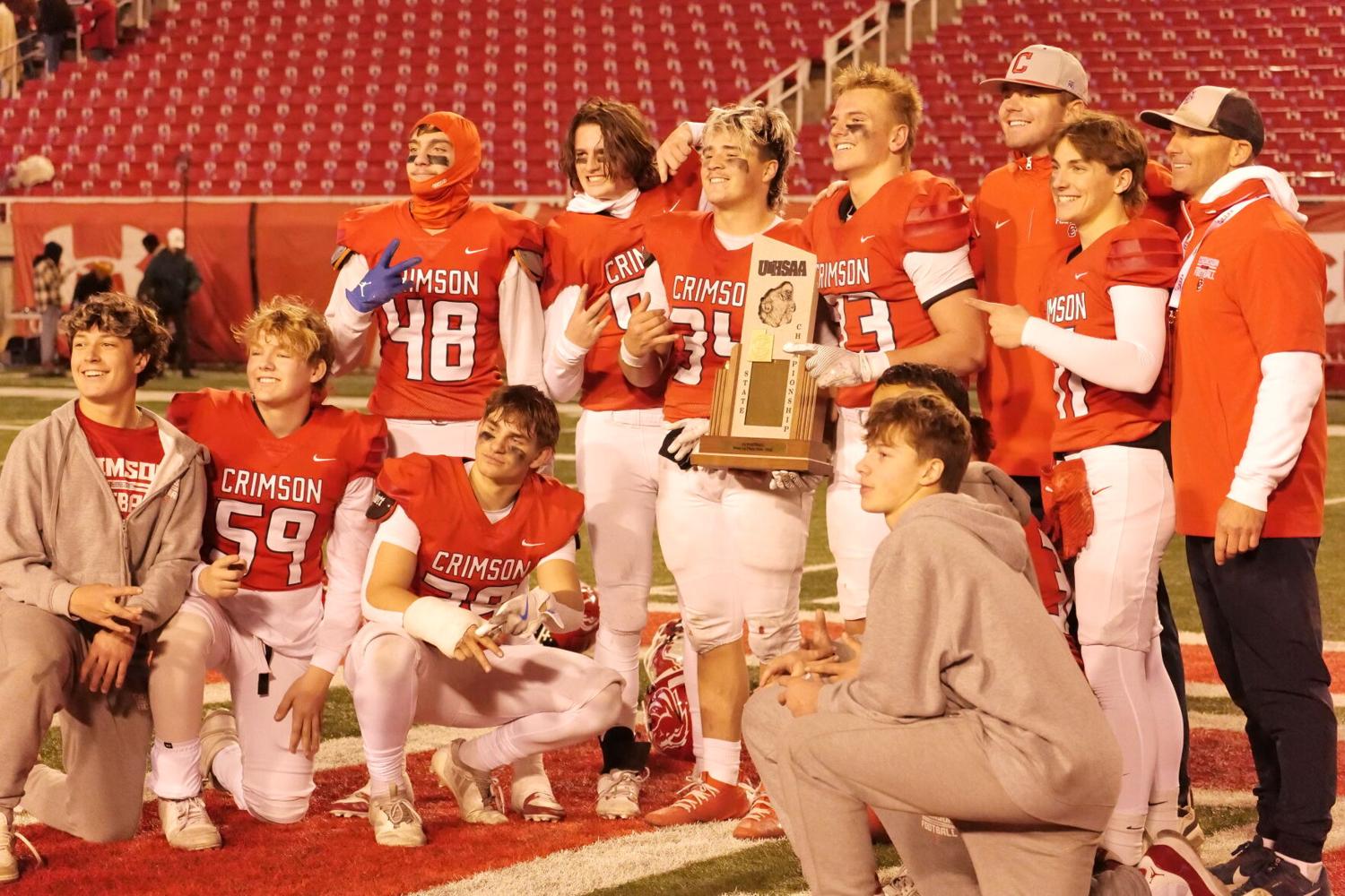 Mustangs are football kings of the Red Kingdom; dramatic comeback secures back-to-back 4A titles ...