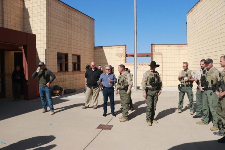 Local law enforcement officers try new remote restraint tool that ...