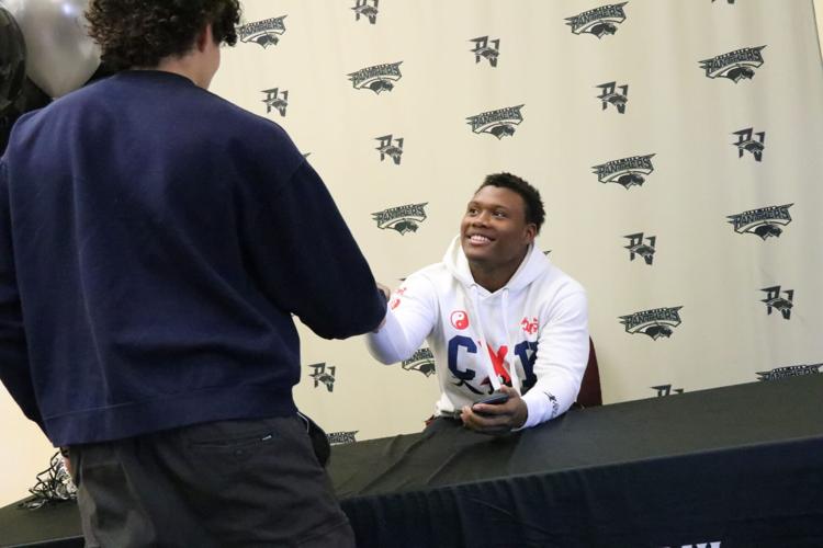 Pine View running back Keith Adams signs to play football at Clemson ...