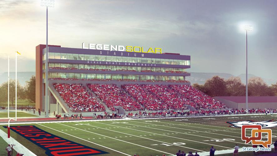 Legend Solar Stadium; $10 million donation to fund Dixie stadium ...