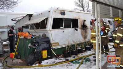 Trailer fire sends Parowan man to hospital | Local News | stgeorgeutah.com