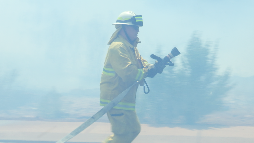 Fire crews attack blaze threatening homes | Flood And Fire ...